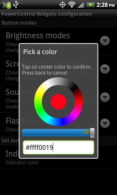 [App] Power Control Widgets Settings Application | XDA Forums